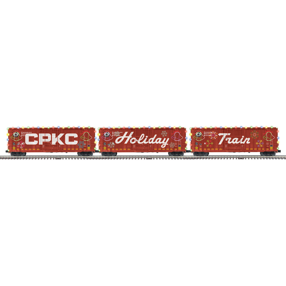 PRE-ORDER Atlas O Premier #3003115 50' Gunderson Box Car CPKC Holiday ...